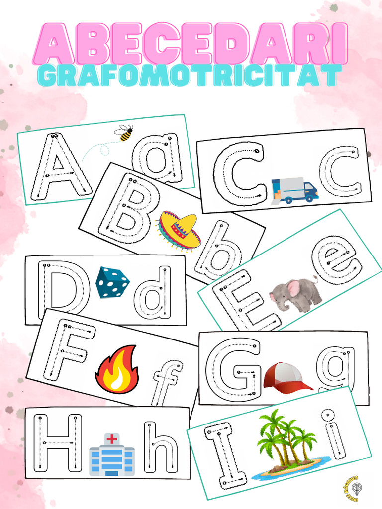Abecedari Grafomotricitat | PDF