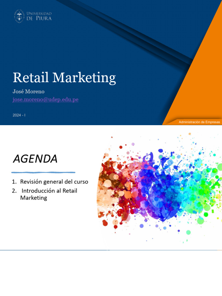 Introducción Al Retail Marketing | PDF | Marketing | Al por menor