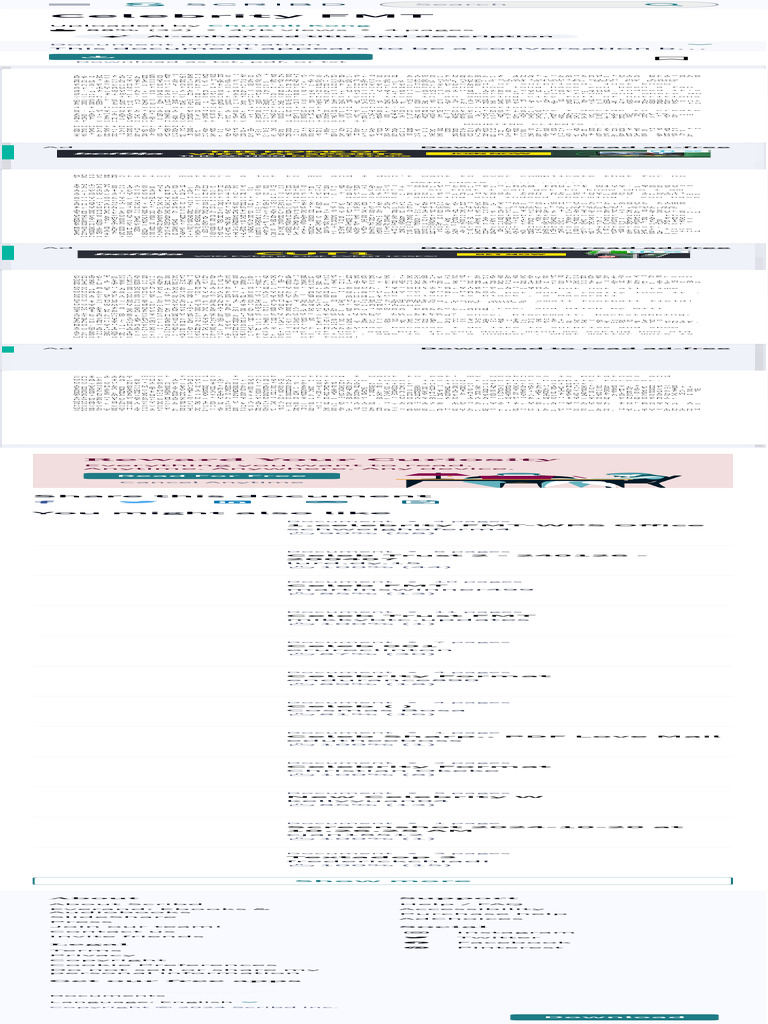 Celebrity FMT PDF Love | PDF | Scribd | Love