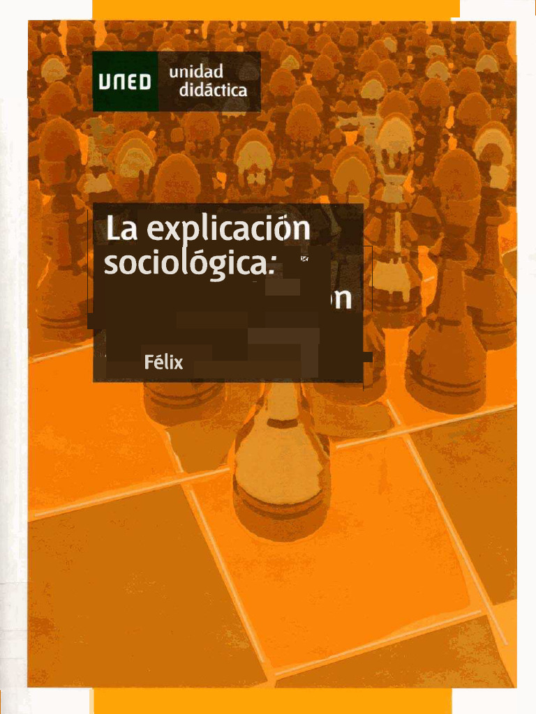 La Explicacion Sociologica | PDF | Sociología | Sociedad