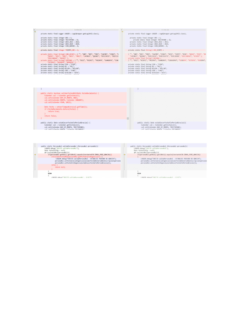 Util_cambios.java | PDF