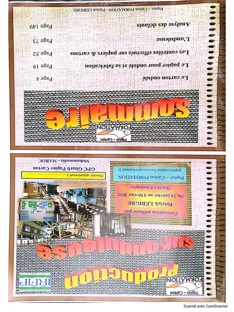 Formation Carton Ondule Patrick Libegre | PDF