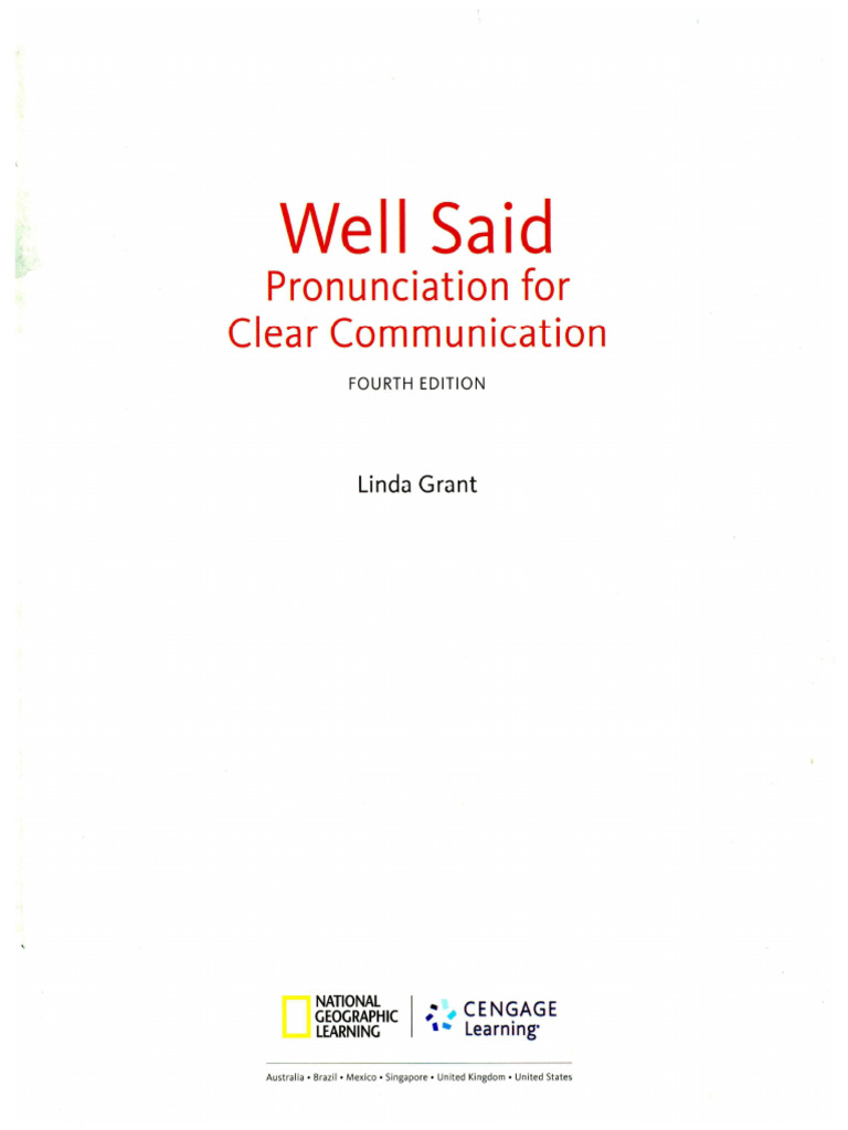 Well Said 4th Sample File | PDF