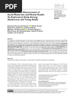 SMUS Manuscript | PDF | Social Media | Popular Culture & Media Studies