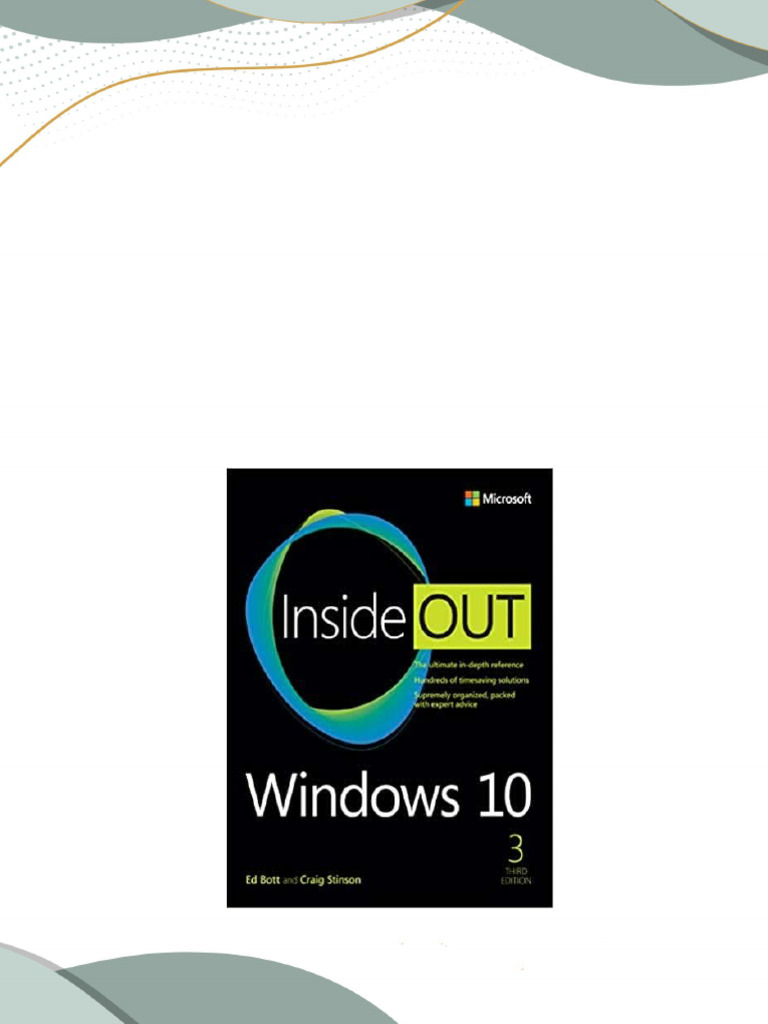 Windows 10 Inside Out 3Rd Edition (Ebook PDF) : - Click The Link Below To Download | PDF ...