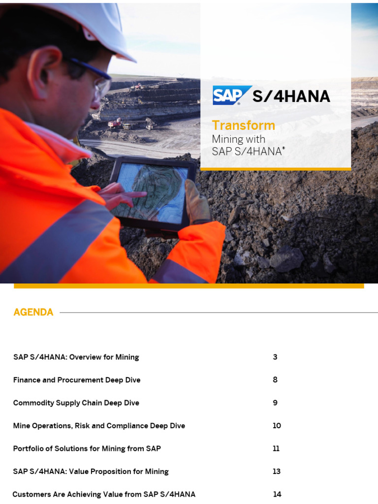 Transform Mining With SAP S4HANA | PDF | Enterprise Resource Planning ...