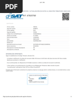 Portal SAT - Impresión de RTU - Guatemala | PDF