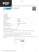 Cómo Obtener La Constancia de RTU en Línea | PDF