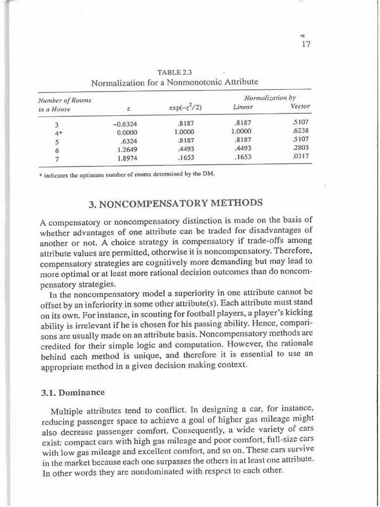 02 Noncompensatory methods | PDF