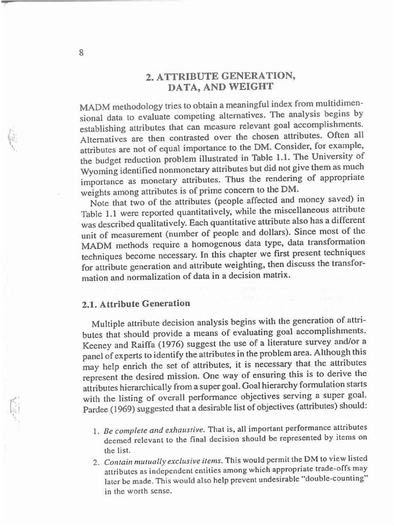 03normalization and Attribute Weight | PDF