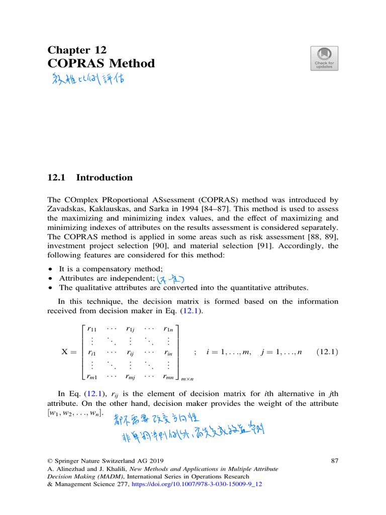 07 Copras And Moora Pdf Mathematical Optimization Utility