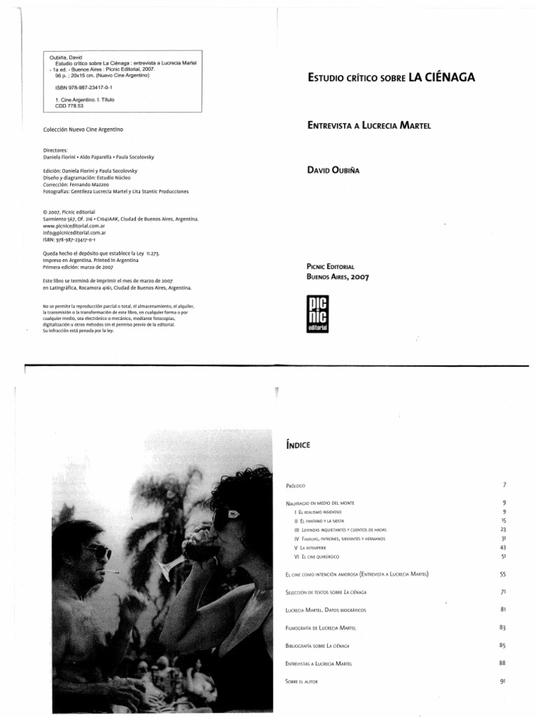 Oubiña - Estudios Criticos Sobre La Cinega | PDF