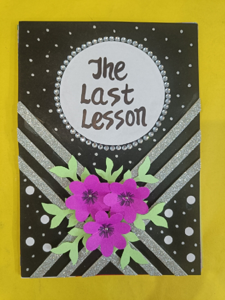English Project On The Last Lesson (Linguistic Chauvinism) Class12th | PDF