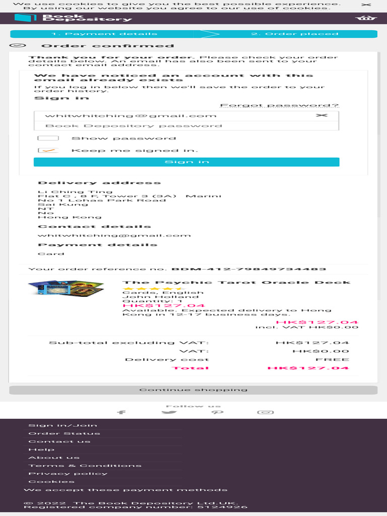 Order Confirmation | PDF