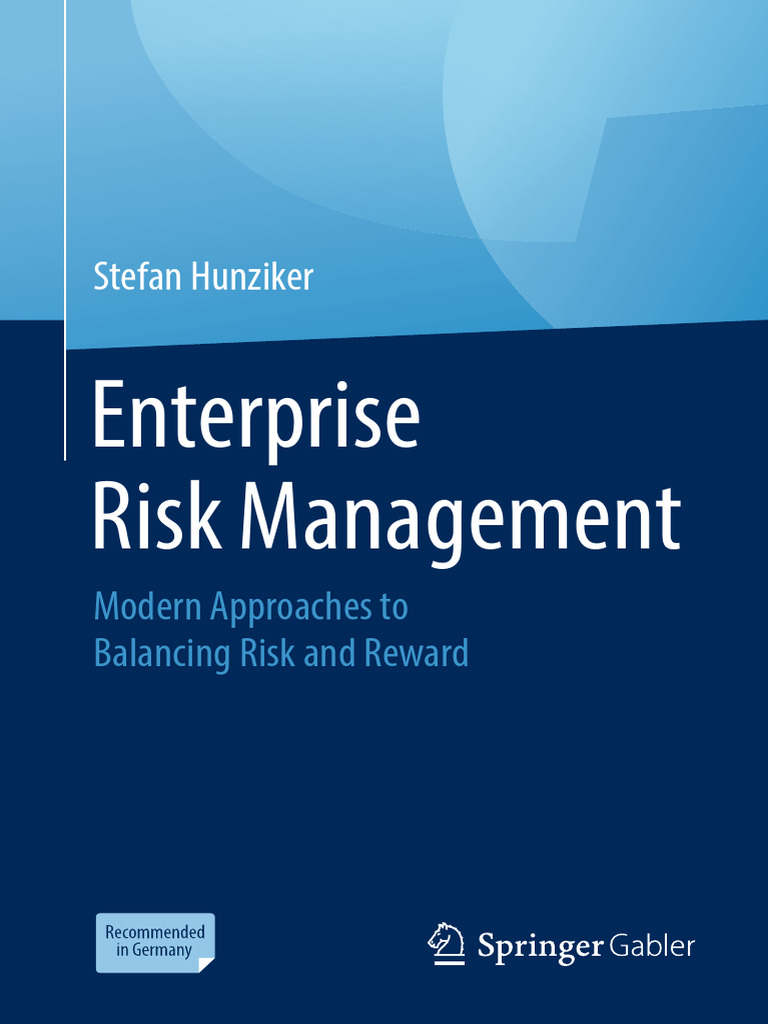 Enterprise Risk Management: Stefan Hunziker | PDF | Risk | Risk Management