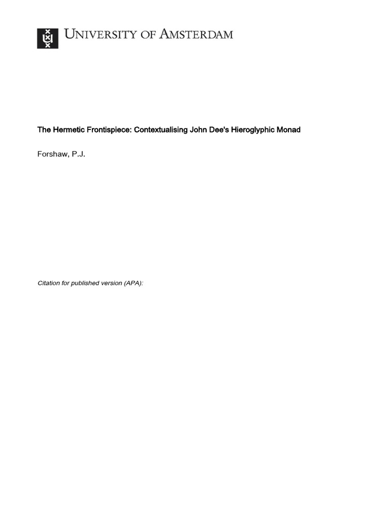 The_Hermetic_Frontispiece_Contextualising_John_Dee_s_Hieroglyphic_Monad ...