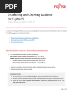 Alaris Cleaning Instructions | PDF | Bleach | Disinfectant