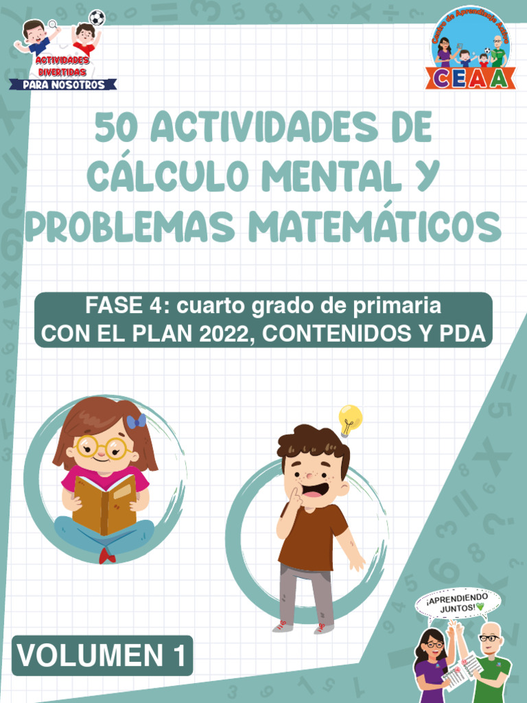 Actividades de Cálculo Mental 4° Primaria | PDF | División (Matemáticas) | Mente
