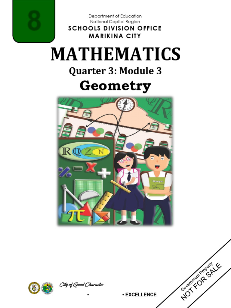 MATH G8_Q3_M3 (28pages) | PDF | Triangle | Elementary Mathematics