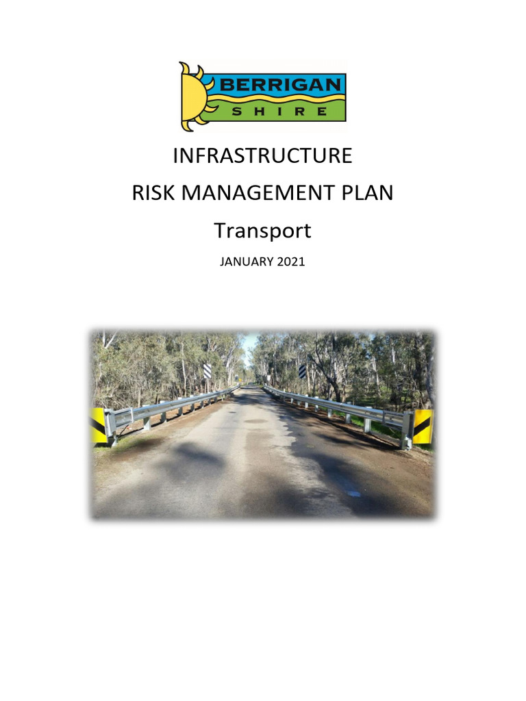 Infrastructure Risk Management Plan Transport | PDF | Risk | Risk ...