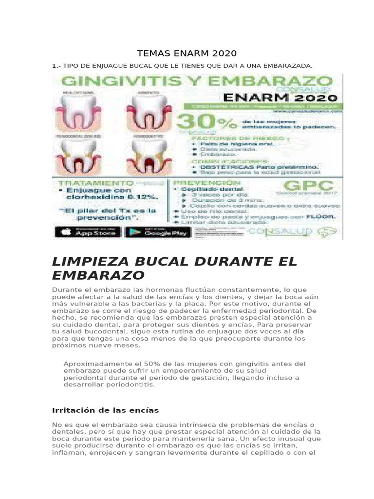 Temas Enarm 2020 | PDF | Benzodiazepinas | Hipertensión