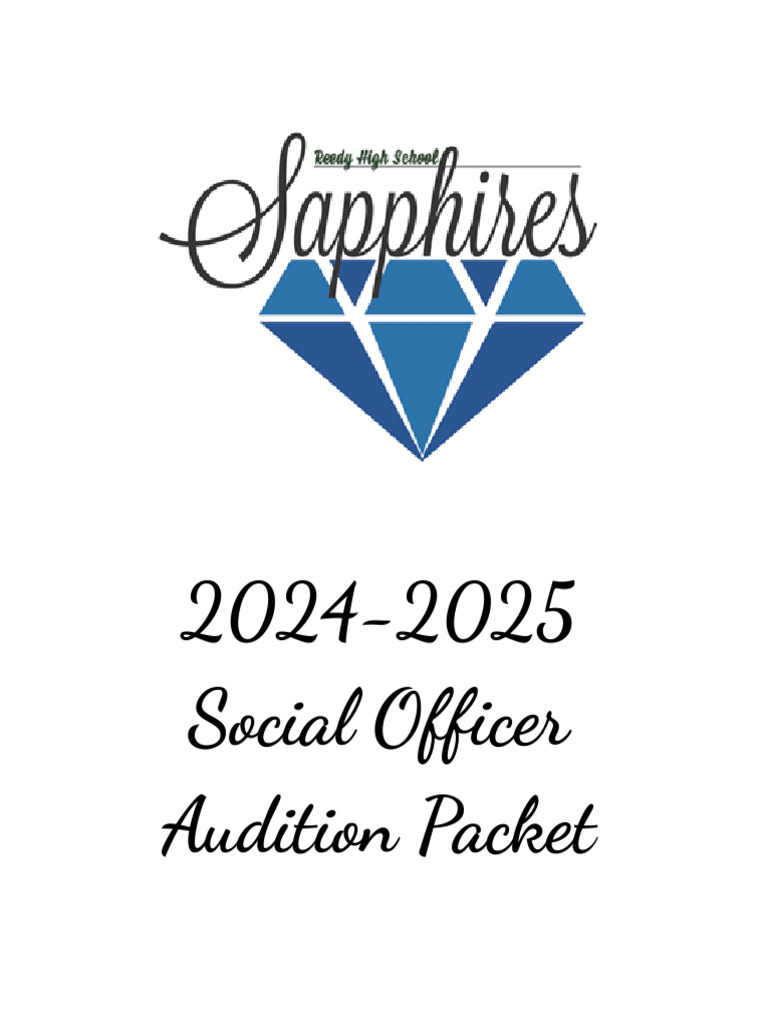 23-24 Social Officer Packet | PDF
