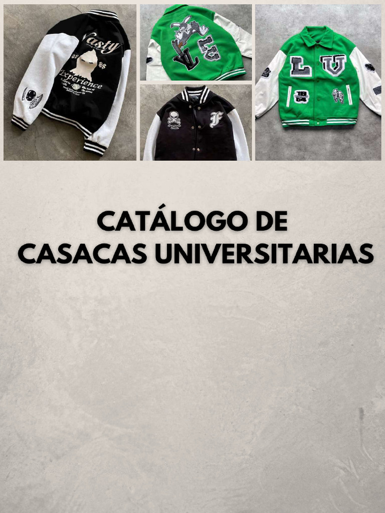 Casacas Universitarias | PDF