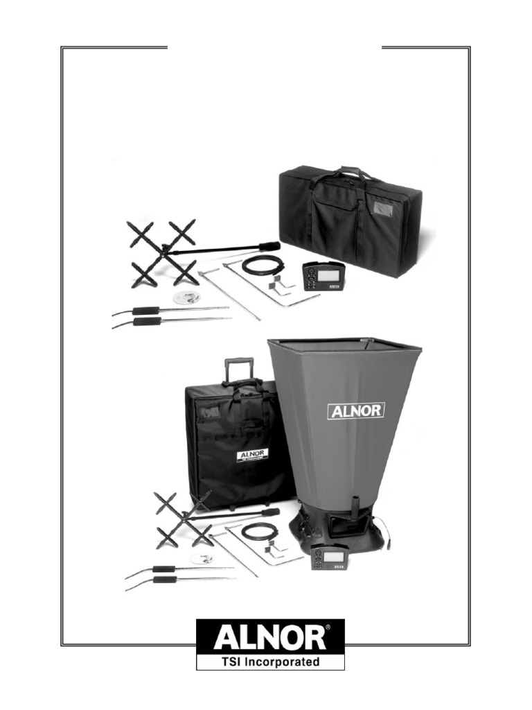 Manual de Balómetro Alnor | PDF | Pressure Measurement | Legal Liability