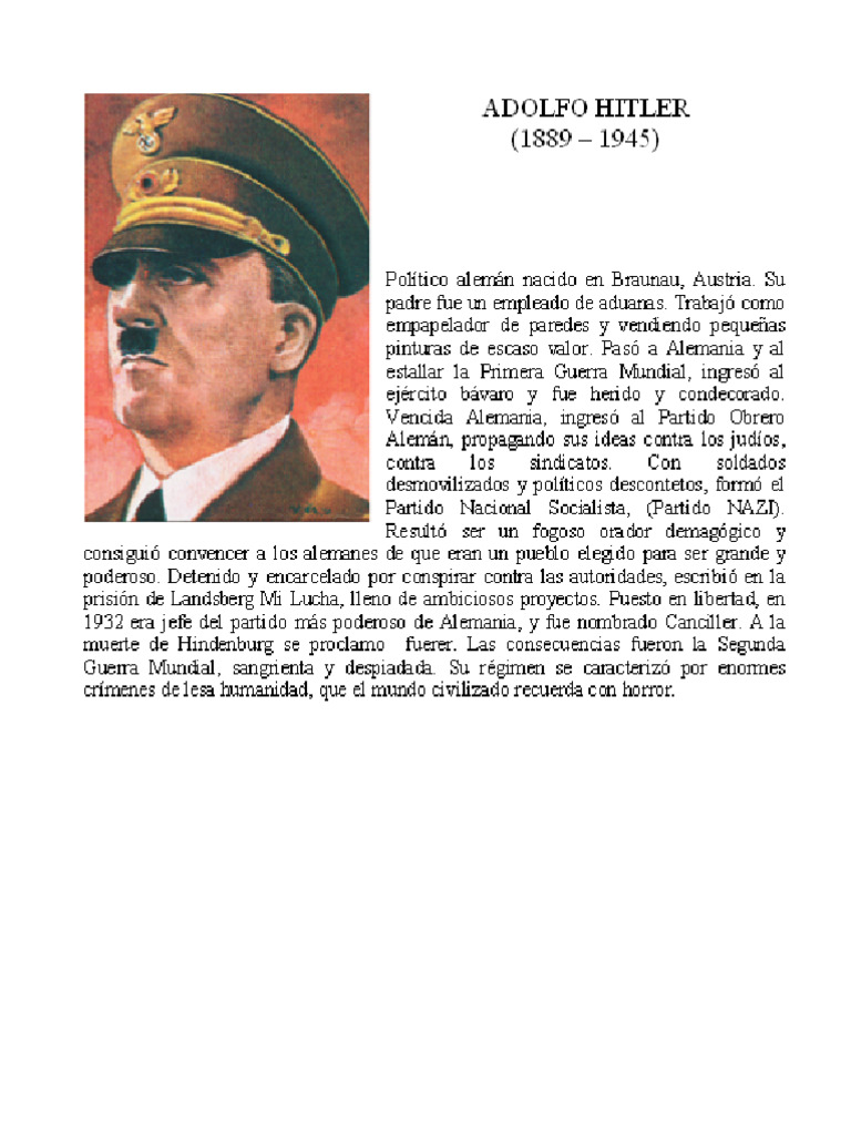 Adolfo Hitler | PDF