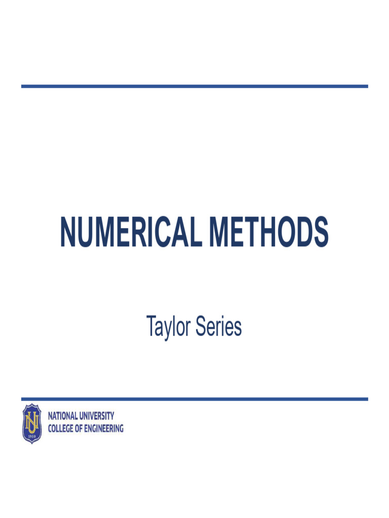 1.2 Ennuma20 - Taylor Series-1 | PDF