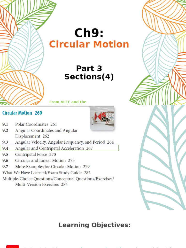 Angular Acceleration in Circular Motion | PDF