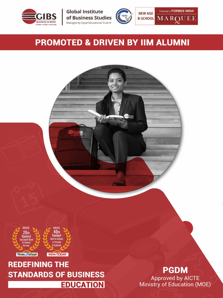Gibs _ Pgdm 2024 _ E_brochure | PDF