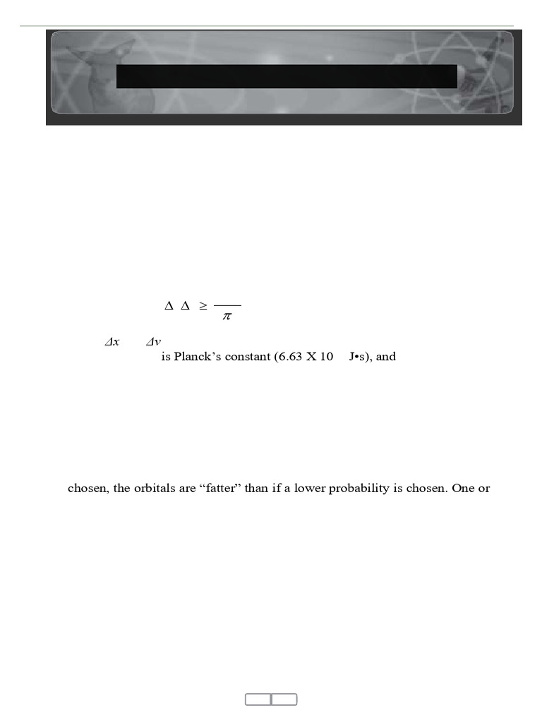 ATOMIC ORBITAL MODELS | PDF | Atomic Orbital | Electron