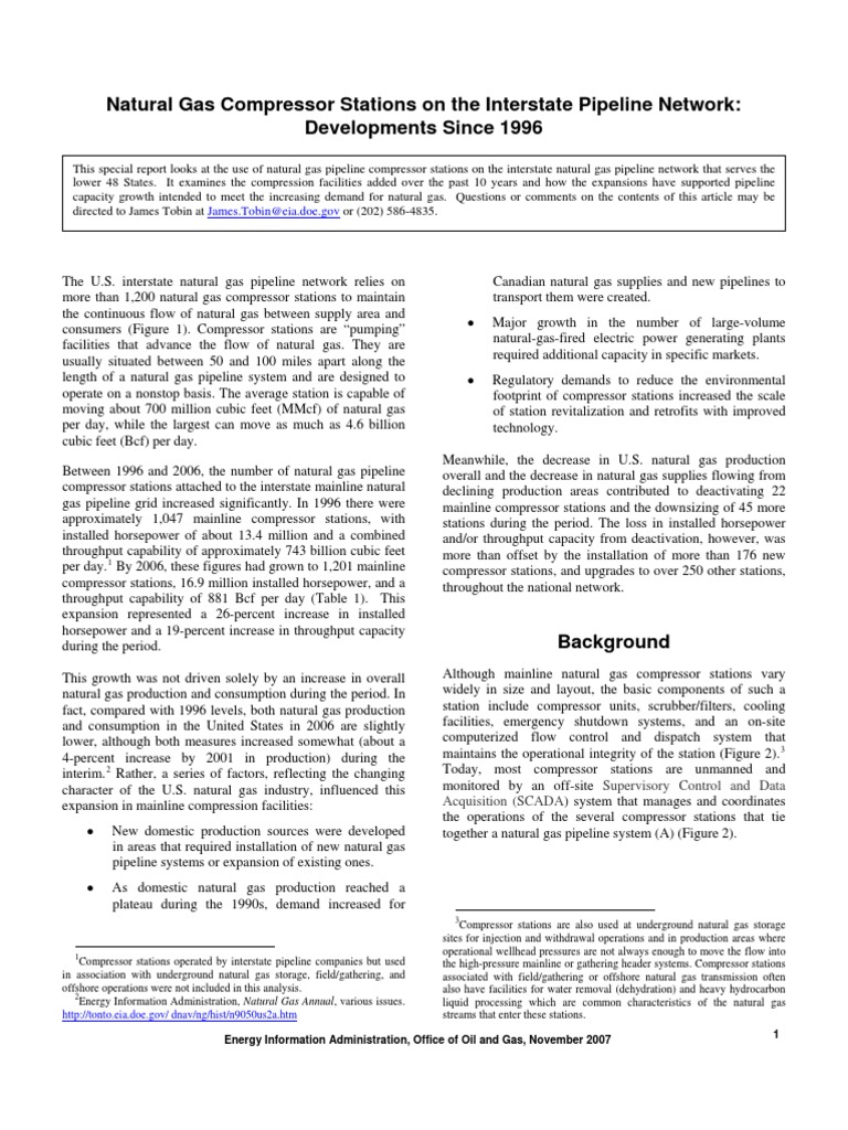 NG. Compressor Station | PDF | Natural Gas | Gas Compressor