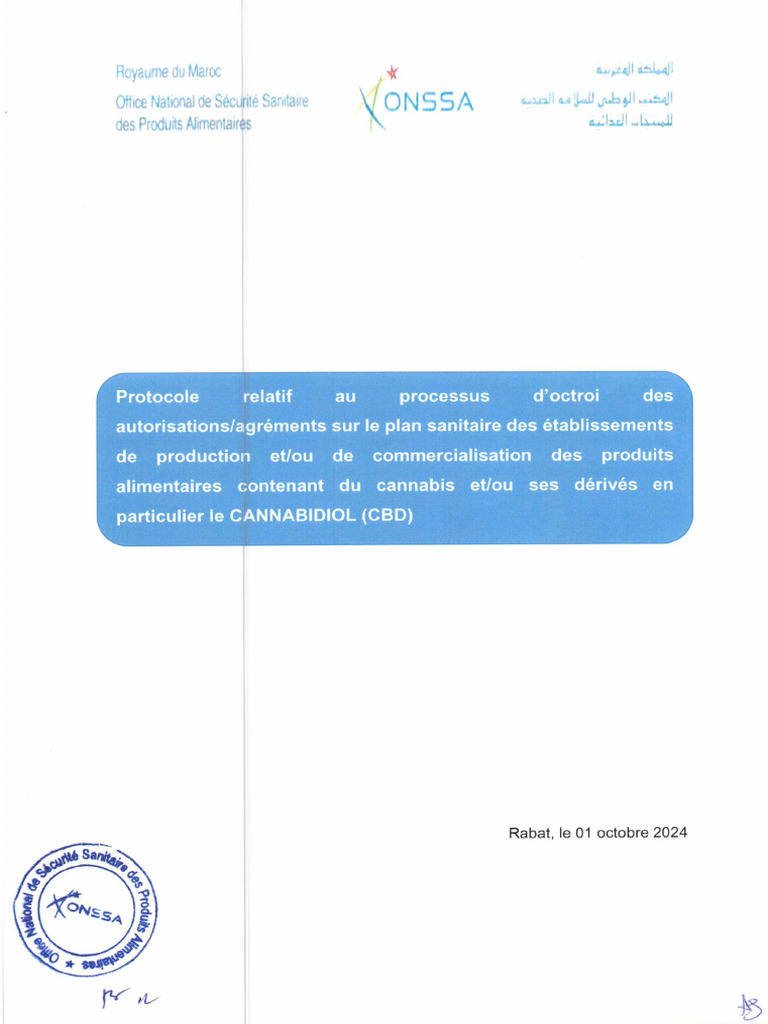 Protocole ONSSA | PDF