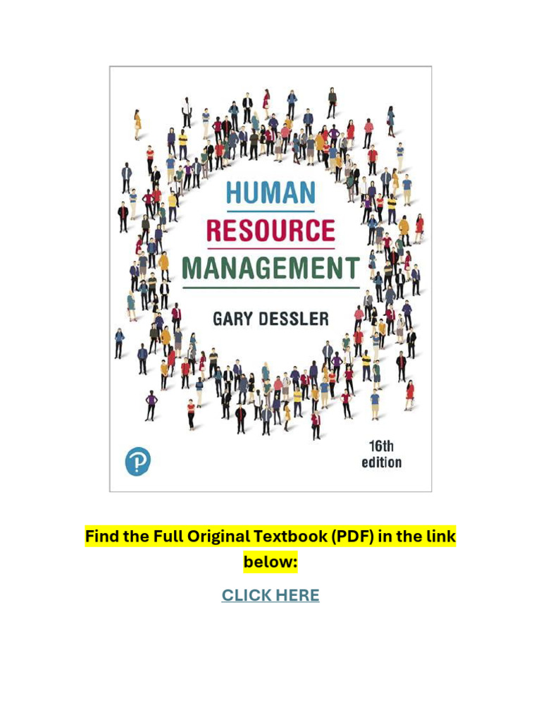 Human Resource Management 16th Edition TEXTBOOK | PDF | Cost Of Living | Recruitment