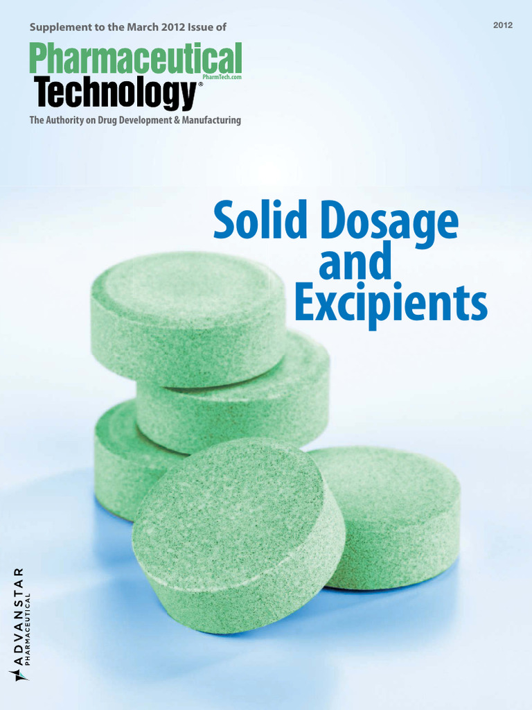 Solid Dosage and Excipients | PDF | Tablet (Pharmacy) | Pharmaceutical ...