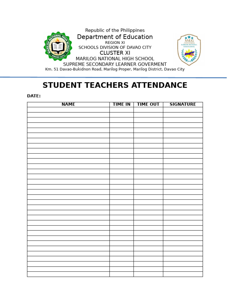 ATTENDANCE | PDF