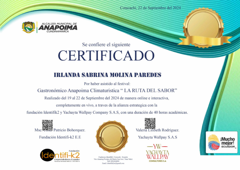 Irlanda Sabrina Molina Paredes - ImageToPdf Signed Signed | PDF