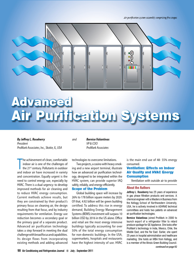 Advanced Air Purification Systems | PDF | Ventilation (Architecture ...