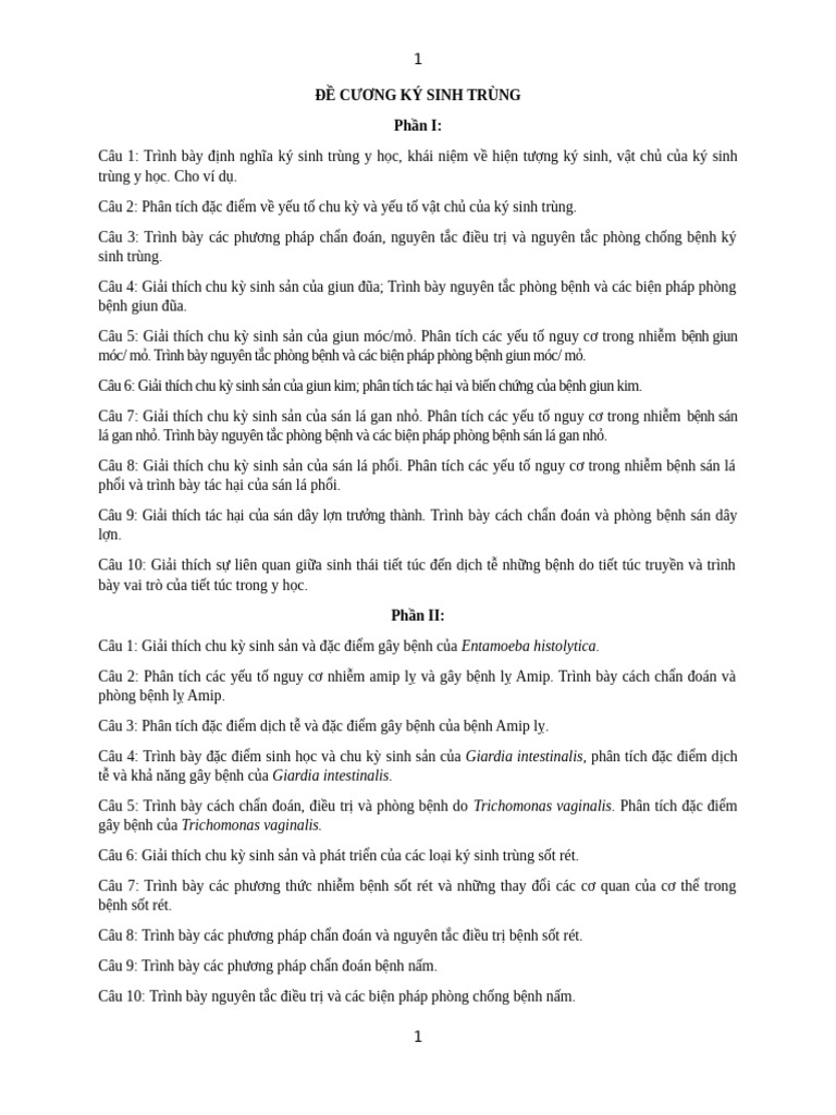 Đề cương KST cuối kì.Jun | PDF