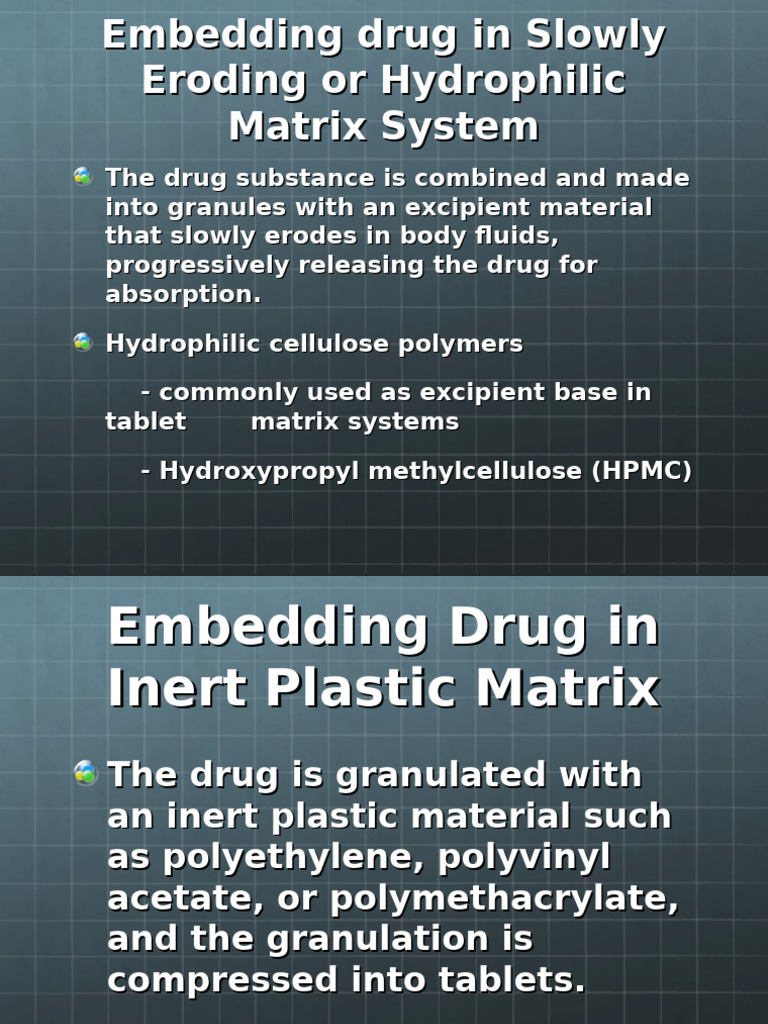 Chapter 9 Solid Oral Modified Release Dosage Forms and Drug Delivery ...