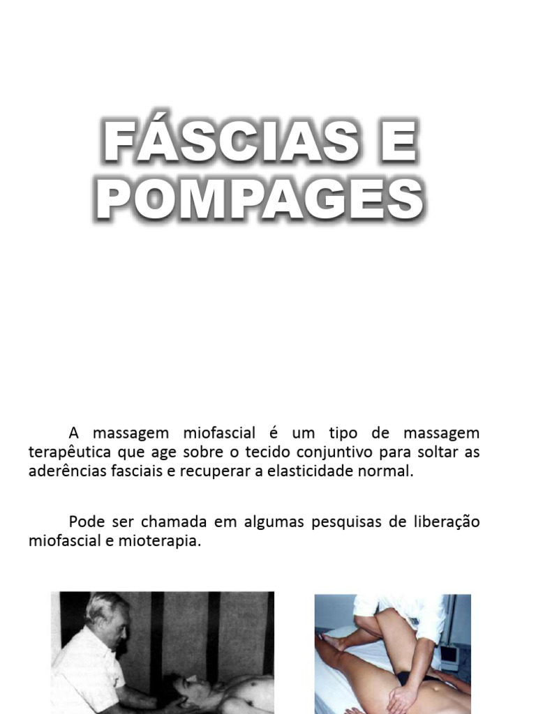 Aula Pompages | PDF | Massagem | Músculo