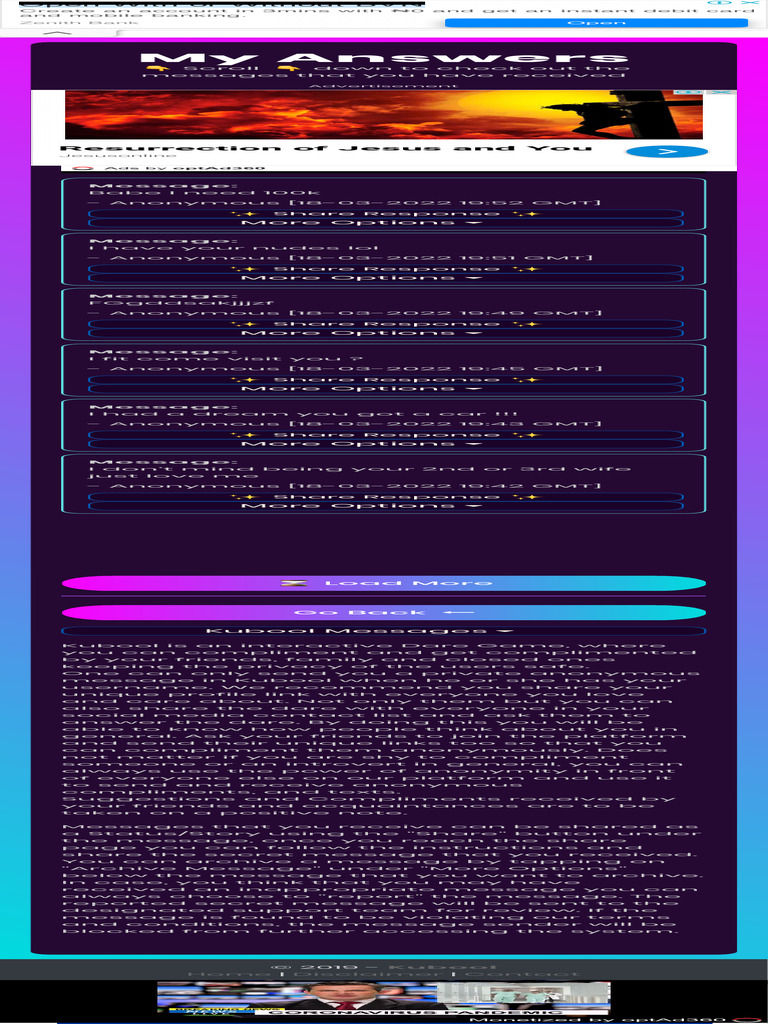My Messages - Kubool 10 | PDF | Computing | Computer Mediated Communication