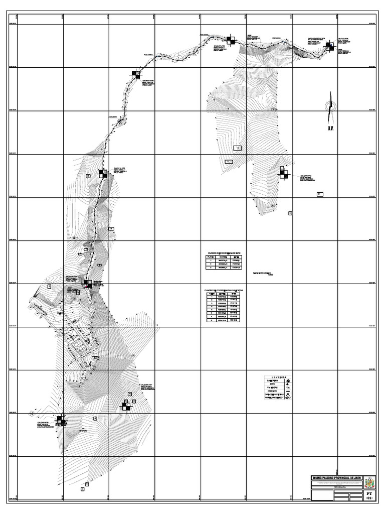 3.00 Plano Topografico Chambamontera | PDF