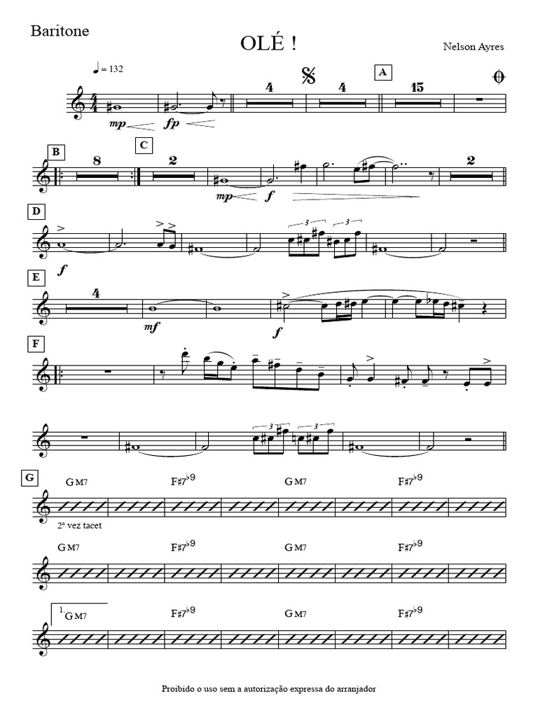 OLEÌ ! - Baritone | PDF