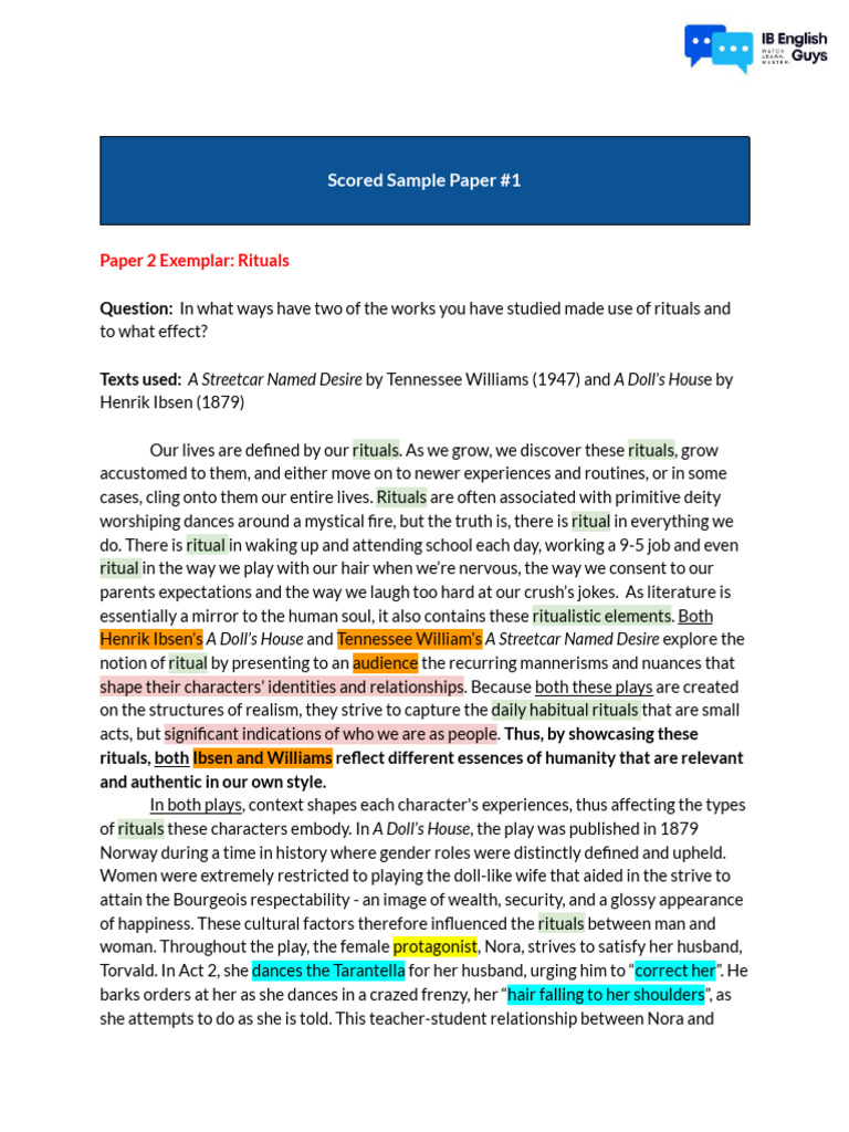 0 - EXAM STUDY GUIDE - PAPER 1 AND 2 - MAIN FILE | PDF | Rituals | A ...