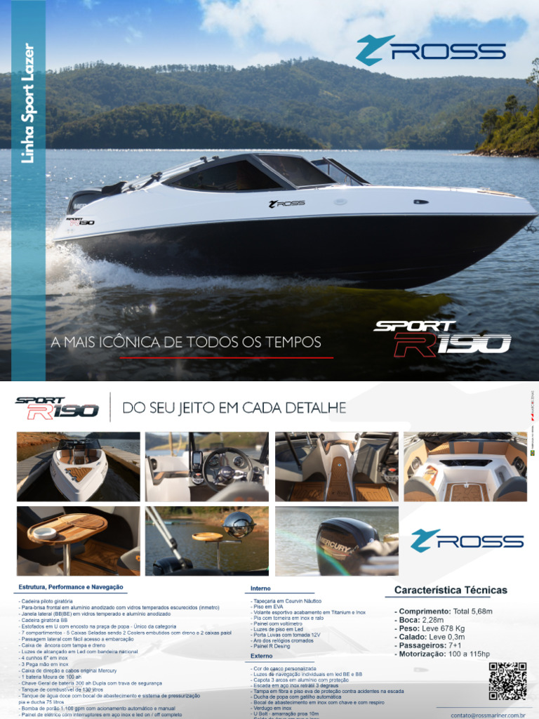 Sport r190 Especificacoes | PDF