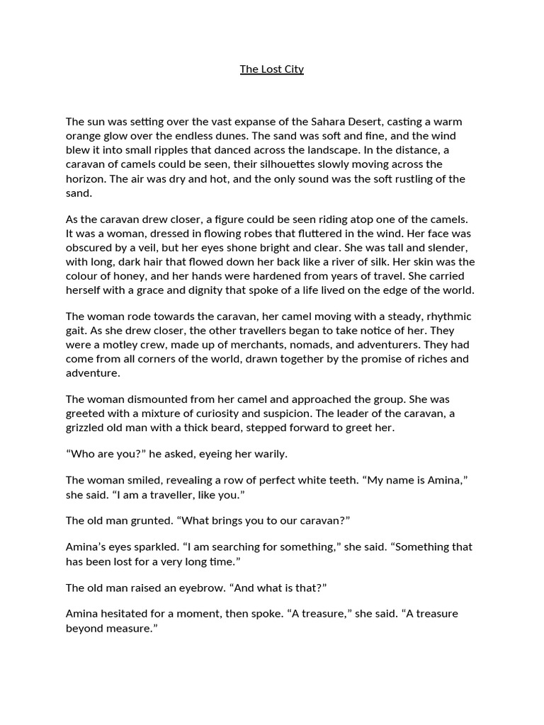 The Lost City | PDF