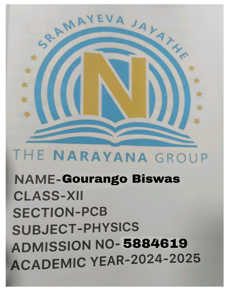 Physics Project 287 | PDF